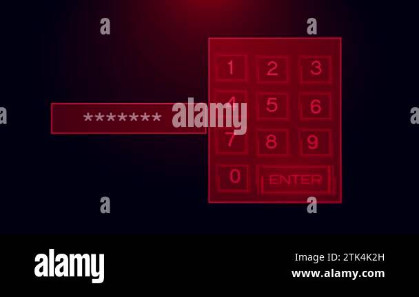 Attention Danger Symbol on Dark Red Glitched Background. Computer Virus ...