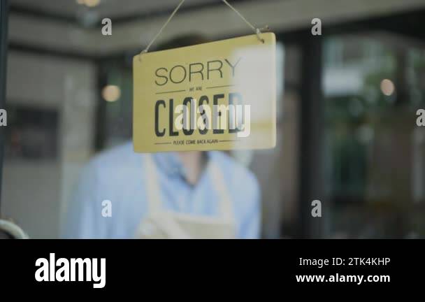 Barista concept of 4k Resolution. Asian male employees preparing to ...