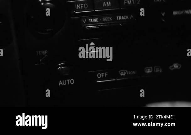 analog automotive devices. cars from the nineties. arrows on the ...