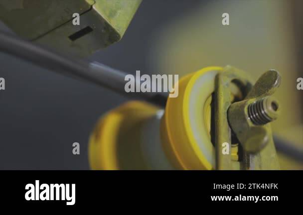 Cable guides, rotating mechanism in a factory, cable manufacturing ...