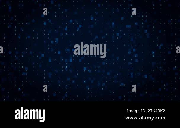 Computer binary matrix digital rain information flow High tech digital ... Computer binary matrix digital rain information flow High tech digital ...
