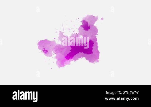 Ink splatters compositing effect. Ink Drops Transition on White ...
