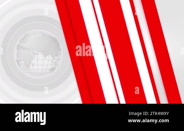 Abstract background spinning sphere of the globe with moving world map ...