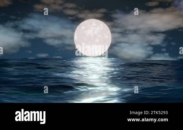 Full moon small waves Stock Videos & Footage - HD and 4K Video Clips ...