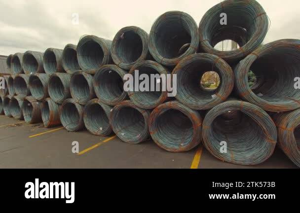Reinforced steel bars coils Stock Videos & Footage - HD and 4K Video ...