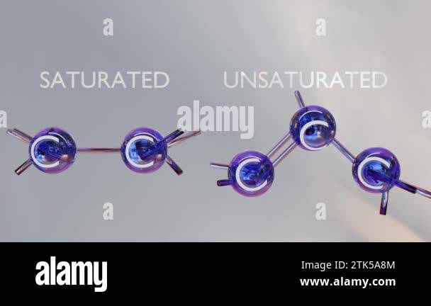 saturated and unsaturated fatty acids, triglyceride, triacylglycerol ...