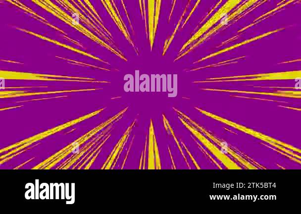 Cartoon background with yellow and purple color stripes, anime ...