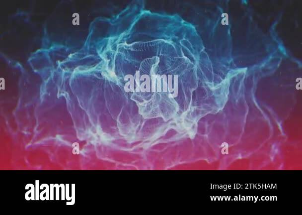 Abstract Vintage Fractal Field Background Loop/ 4k animation of an ...