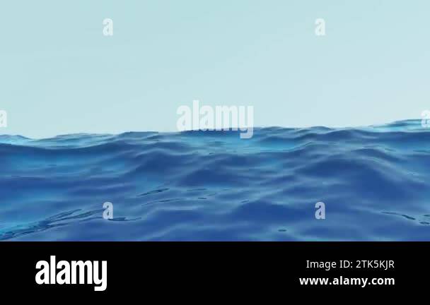 Looped animation. Water Surface Waving. Modern colorful wallpaper ...