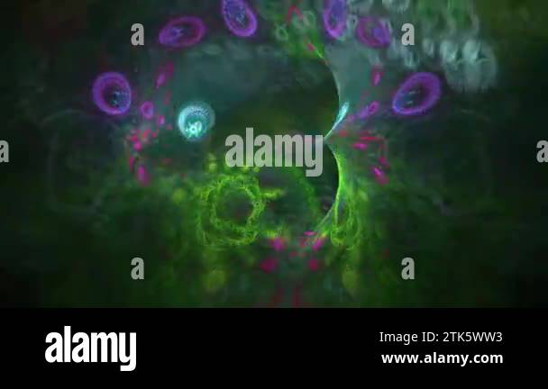 Psychedelic abstraction for hypnosis. Background for playing video ...