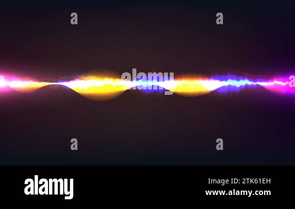 olorful waveform, imagination of voice record, artificial intelligence ...