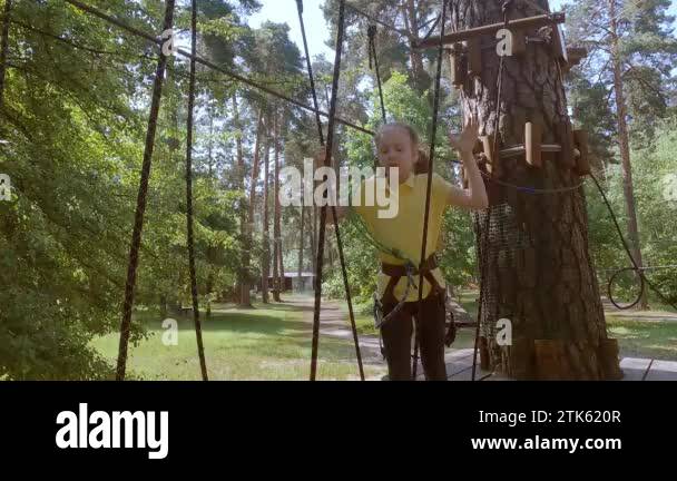 Forest adventure playground Stock Videos & Footage - HD and 4K Video ...