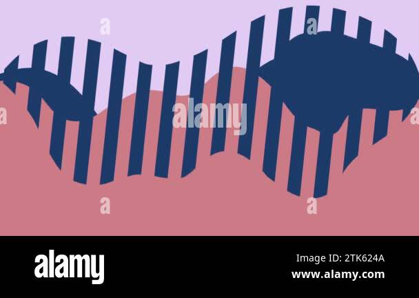 Simple 8-bit retro art pattern loop. Abstract holographic minimalistic ...