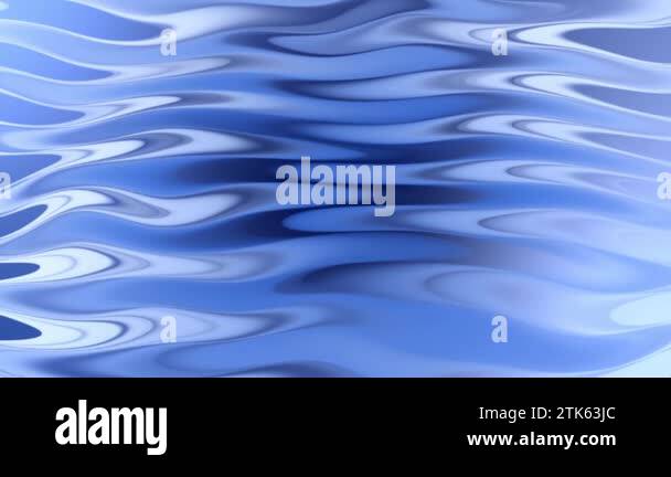 Beautiful blue water surface. Animation waving of waterline. 4k ...