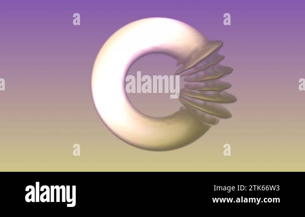 This exciting 3D animation shows a unique object transformation that ...