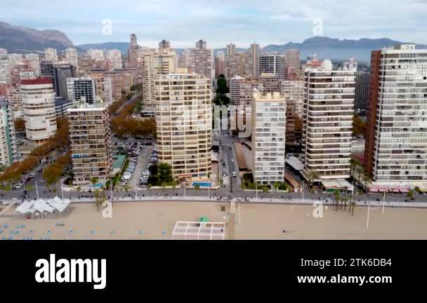 Benidorm city promenade Stock Videos & Footage - HD and 4K Video Clips ...