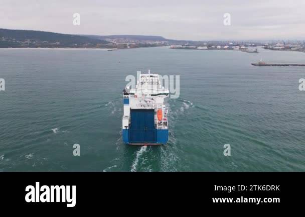 Ferry cargo ship in port Stock Videos & Footage - HD and 4K Video Clips ...