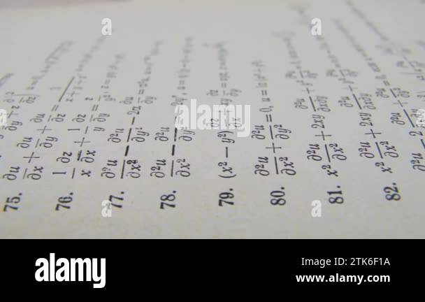 Equation mathematic formulas formulae equations on paper integral task ...