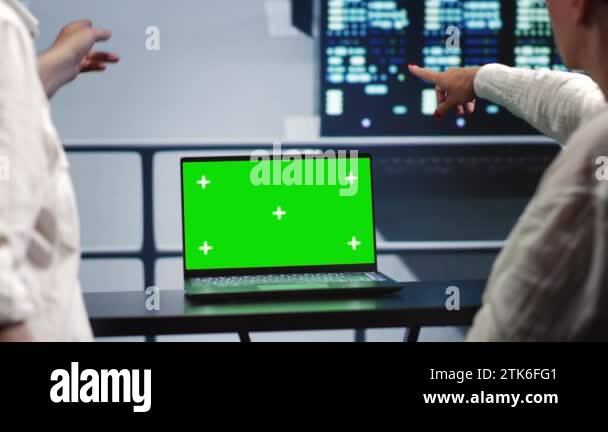 Elderly Colleagues In Server Hub Housing High End Processors Capable Of Quickly And Efficiently