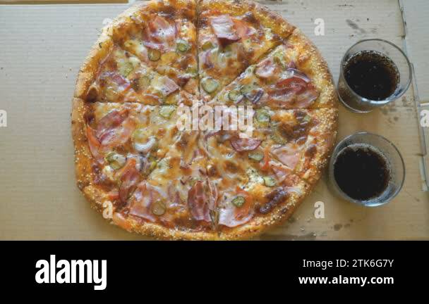 Pizza and cola Stock Videos & Footage - HD and 4K Video Clips - Alamy