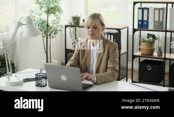 A Caucasian woman manager is seen getting visibly upset and ...