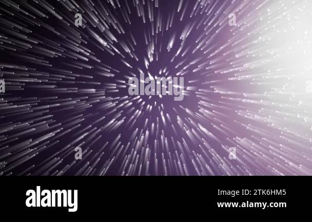 Star burst with white ray from radial center animation background. 4K ...
