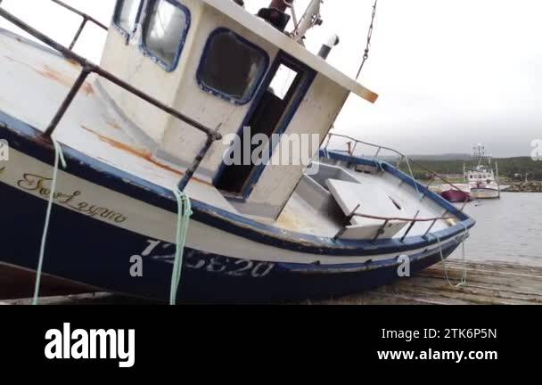 Newfoundland fishing boat Stock Videos & Footage - HD and 4K Video ...
