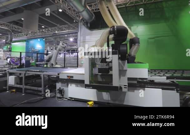 Industrial Robot Arm, Industrial robot manipulator work at factory ...