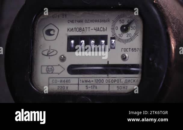 Old fashioned electricity meter Stock Videos & Footage - HD and 4K ...