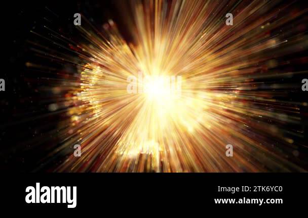 Shockwave Star Explosion Background/ 4k animation of an abstract ...