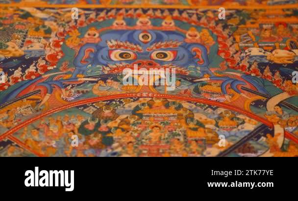 Traditional asian scroll painting Stock Videos & Footage - HD and 4K ...