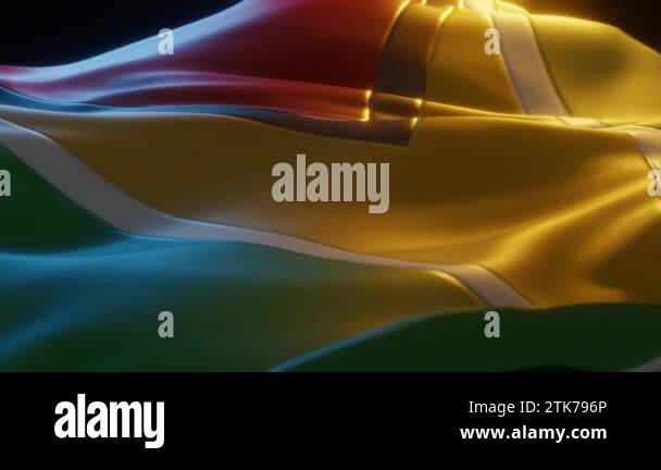 3d flag guyana close Stock Videos & Footage - HD and 4K Video Clips - Alamy