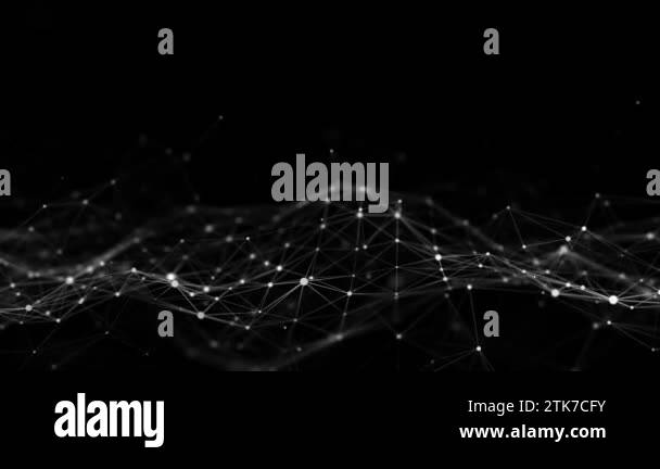 Futuristic dynamic wave. Flow digital structure. Secure cybersecurity data connection. Cyber ...