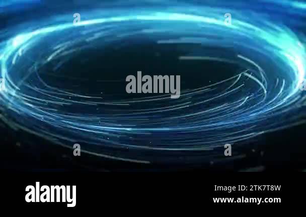 Kinetic Concentric Circles Spinning/ 4k animation of abstract dynamic ...