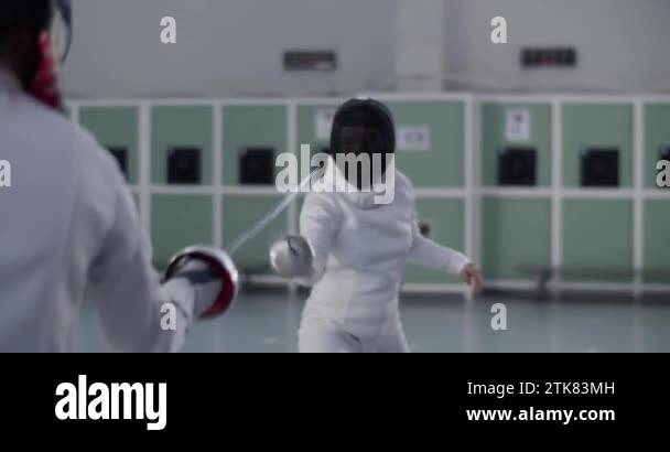 Attack foil fencing Stock Videos & Footage - HD and 4K Video Clips - Alamy