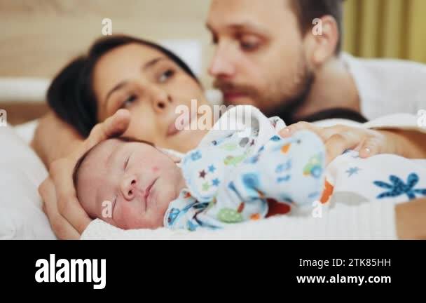 Newborn Baby And Parents