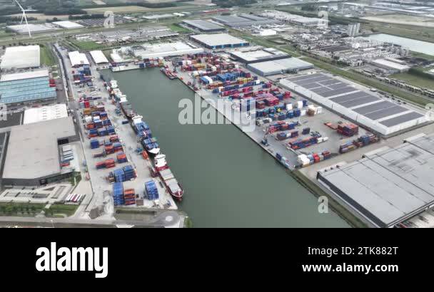 Moerdijk, 3th of August, 2023, The Netherlands. Embark on an ...