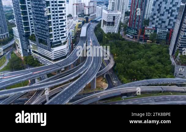 Kuala Lumpur, Malaysia - Dec 3, 2022 - Timelapse footage of Dash ...