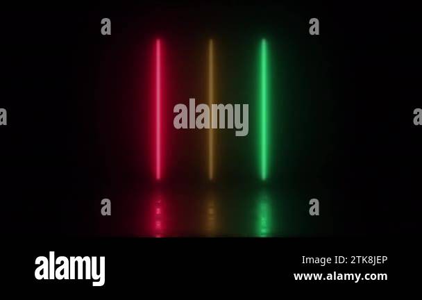 Concept 170-N1 Animated abstract neon light with led light effect ...