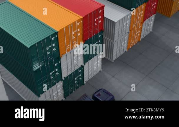 Electric truck at port Stock Videos & Footage - HD and 4K Video Clips ...