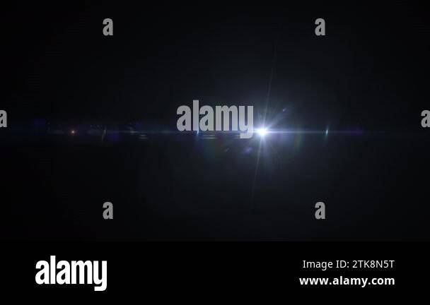 Loop abstract glow multicolored star optical lens flare shine light ...