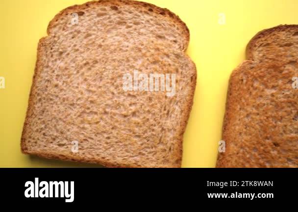 Toasted cereal bread slices Stock Videos & Footage - HD and 4K Video ...