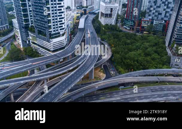 Kuala Lumpur, Malaysia - Dec 3, 2022 - Timelapse footage of Dash ...