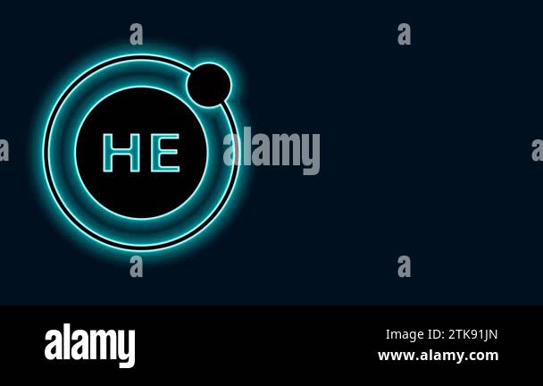 Helium symbol neon Stock Videos & Footage - HD and 4K Video Clips - Alamy