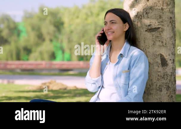 Indian girl on mobile phone Stock Videos & Footage - HD and 4K Video ...