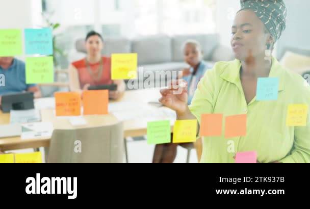 Glass wall post it Stock Videos & Footage - HD and 4K Video Clips - Alamy