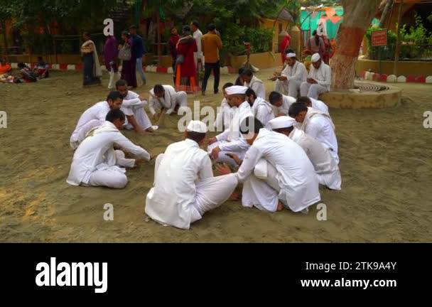 Incredible place called Raman Van or Raman Reti. People bathing with ...