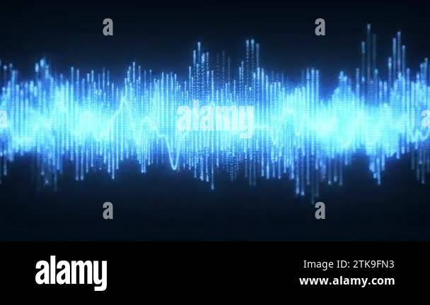 Digital Audio Spectrum Graphic Equalizer Background Loop/ 4k animation ...