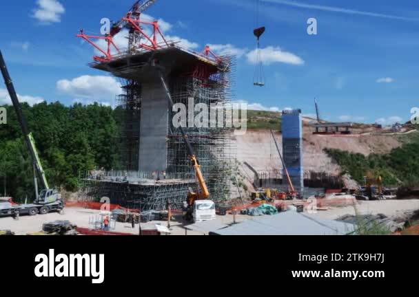 Bridge tower scaffold high Stock Videos & Footage - HD and 4K Video ...