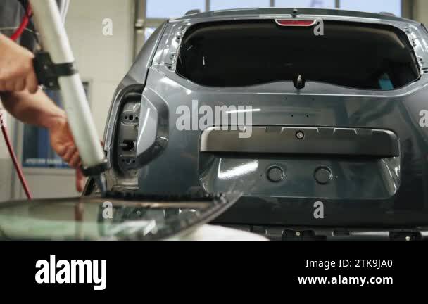 Car windshield replacement process Stock Videos & Footage - HD and 4K ...